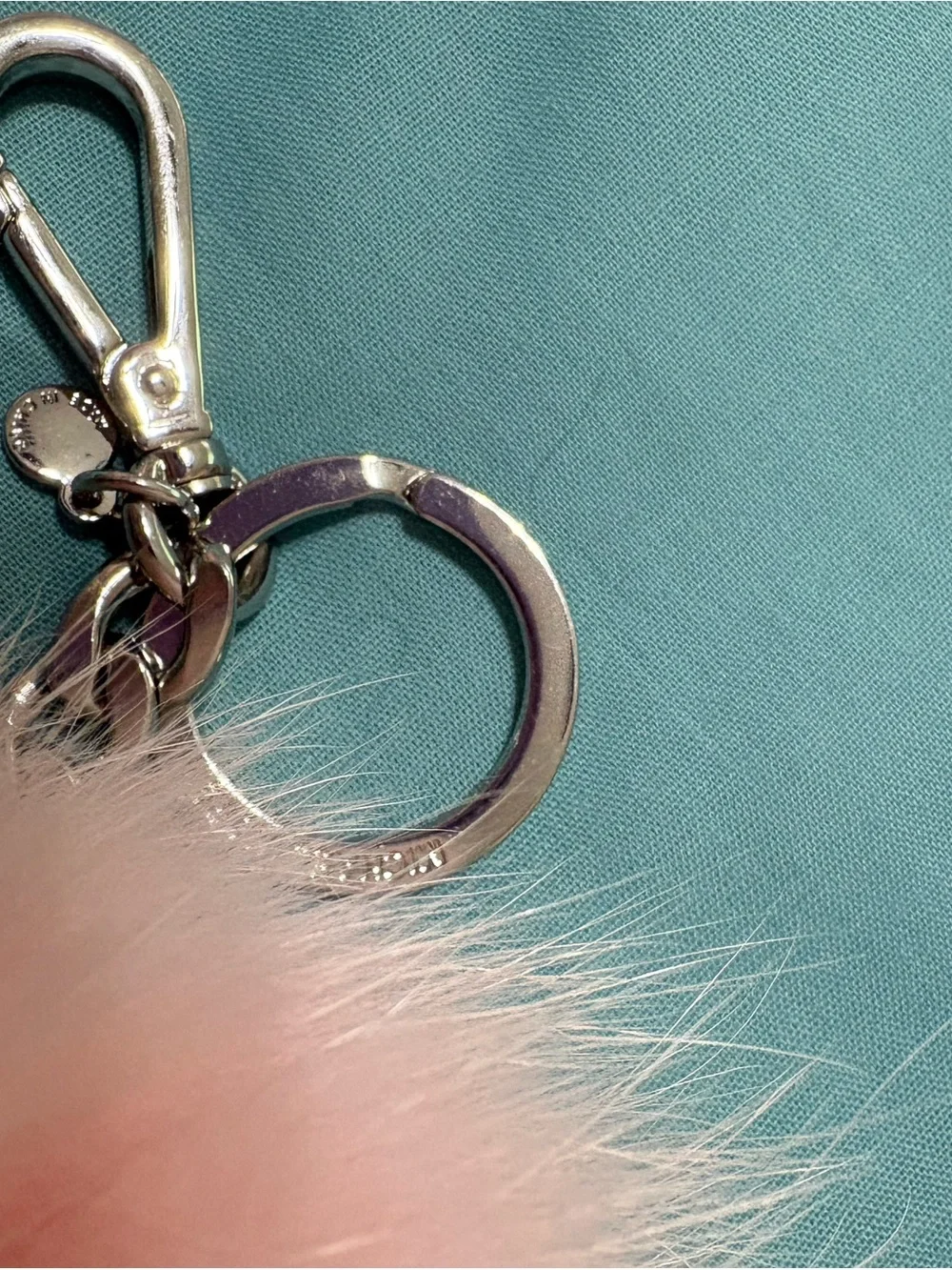 Michael Kors | Accessories | Nwot Michael Kors Pink Fur Pom Keychain ...